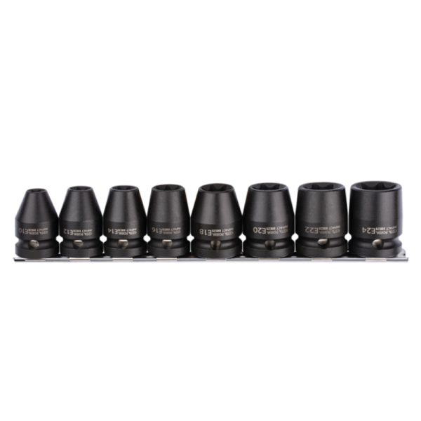 8 Piece 1/2" Drive E-TORX Impact Socket Set - Ceta Form UK