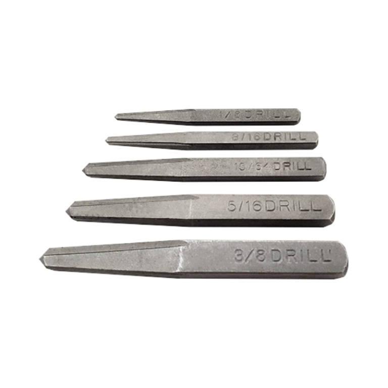 5 Piece Screw Extractor Kit - US Type - Ceta Form UK